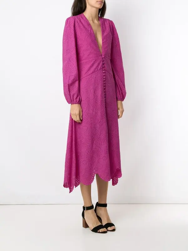 OLYMPIAH Nielle Laise Gown - Pink