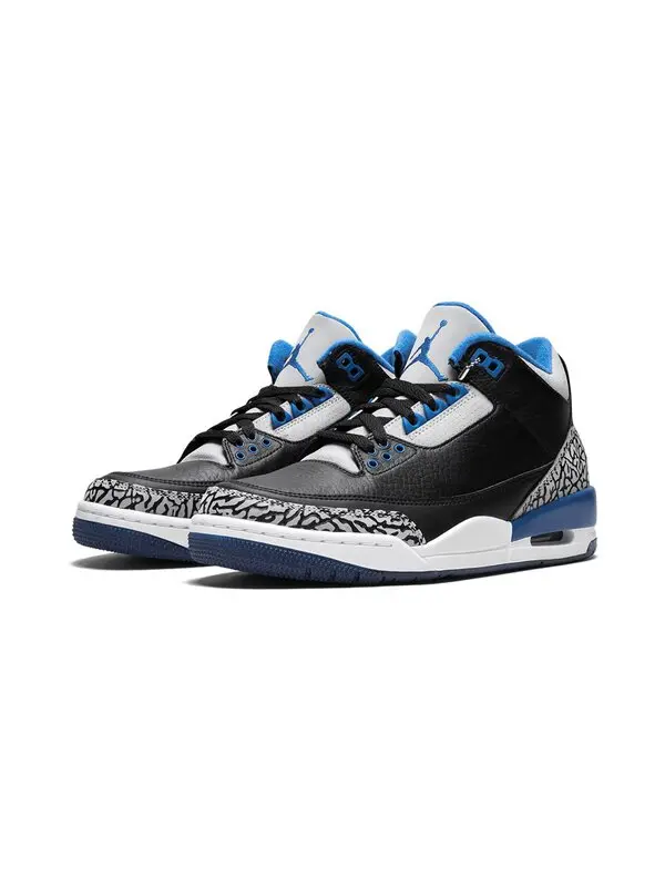 JORDAN Air 3 Retro Sneakers - Black