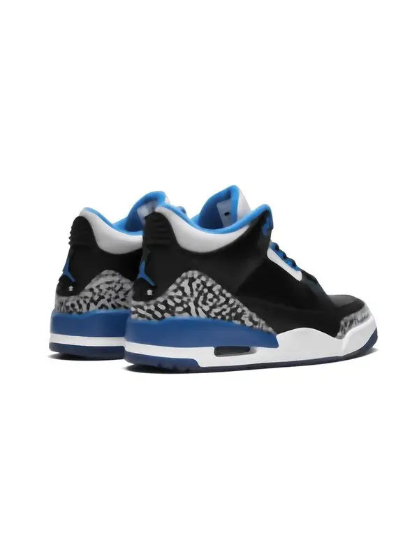 JORDAN Air 3 Retro Sneakers - Black
