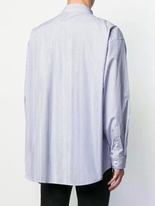 Balenciaga Embroidered Logo Shirt