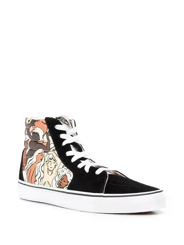 VANS Printed Panel High-top Sneakers