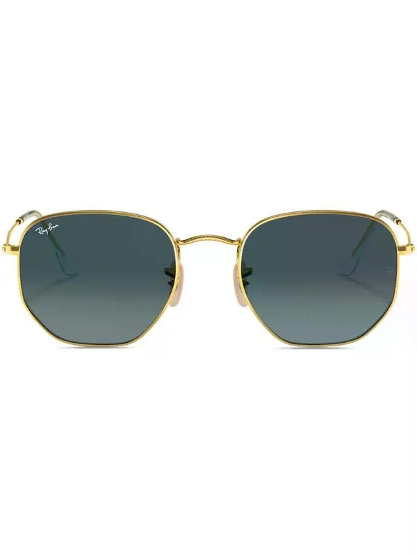 Ray-ban Hexagonal Sunglasses - Gold