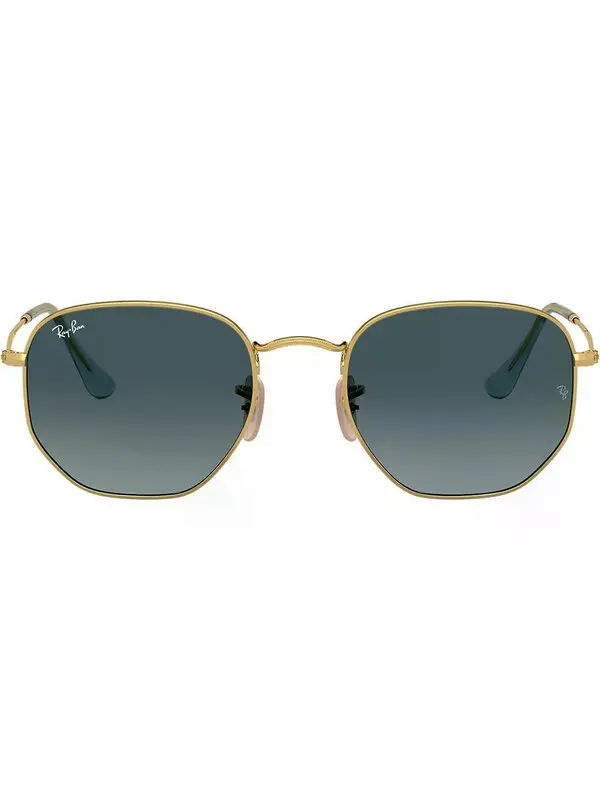 Ray-ban Hexagonal Sunglasses - Gold