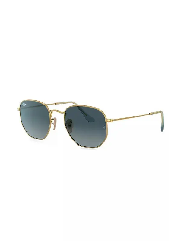 Ray-ban Hexagonal Sunglasses - Gold
