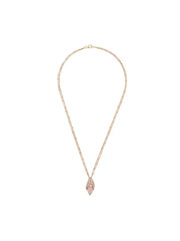 Stephen Webster 18kt Gold Crab Pincer Necklace - Pink