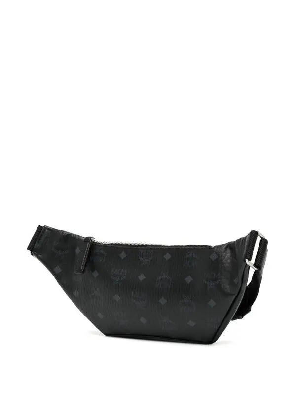 Mcm Fursten Belt Bag - Black