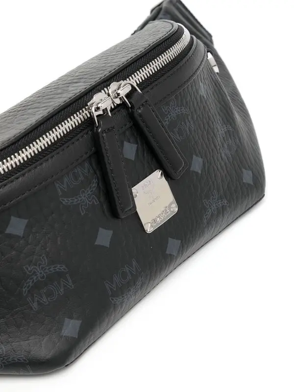 Mcm Fursten Belt Bag - Black