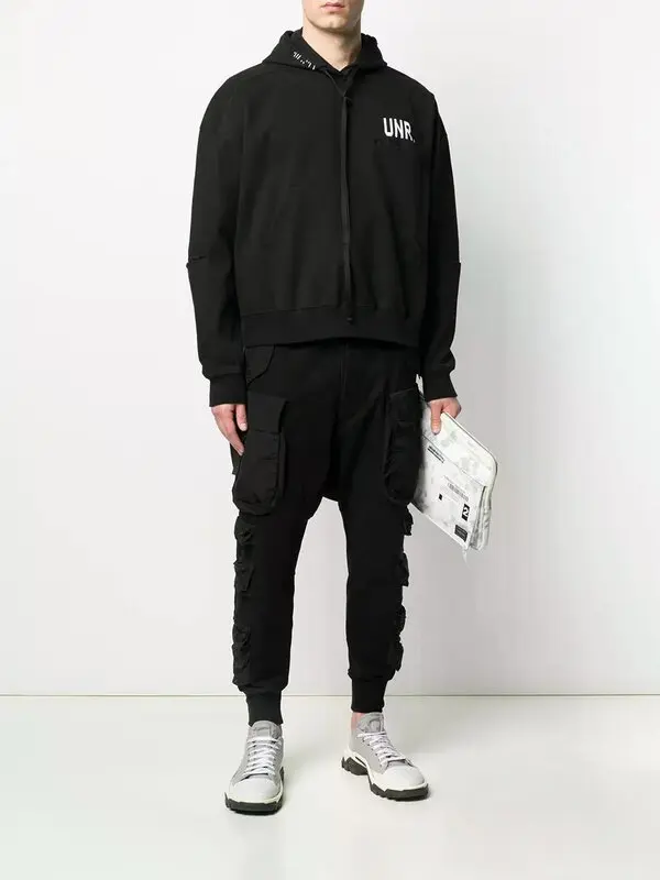 BEN TAVERNITI UNRAVEL PROJECT Logo Print Hoodie