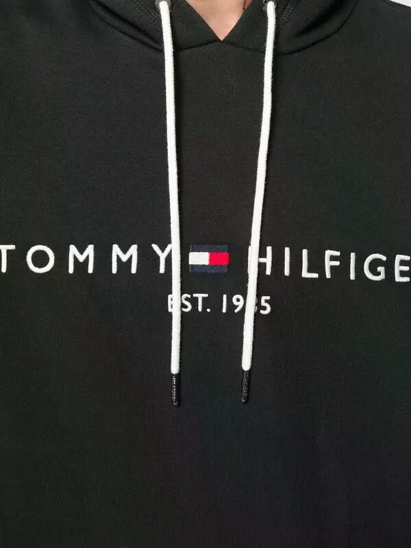 Tommy Hilfiger Logo Print Hoodie