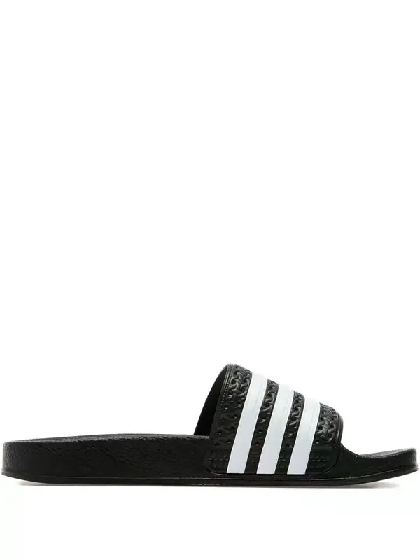 Adidas Adilette 3-stripes Slides - Black