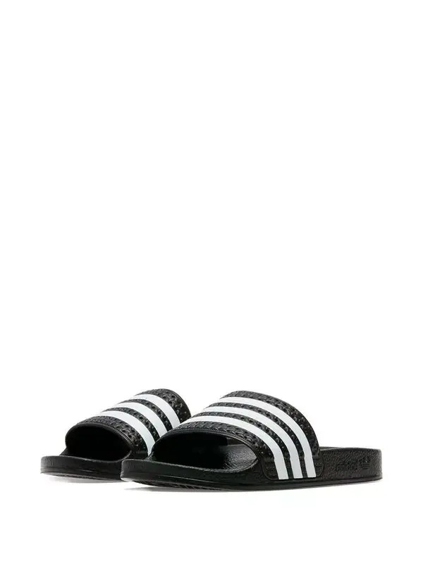 Adidas Adilette 3-stripes Slides - Black