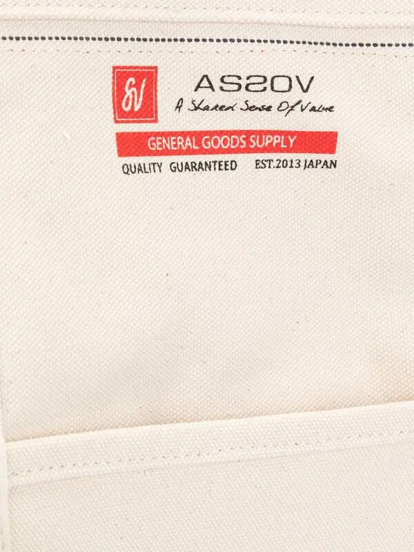 AS2OV Alberton Canvas Tote Bag