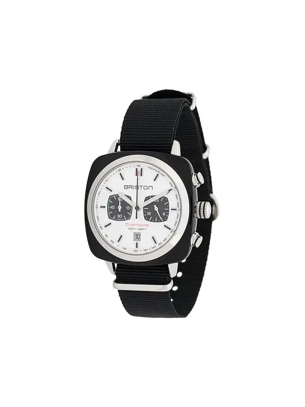 BRISTON Clubmaster Sport Chrono 42mm - White