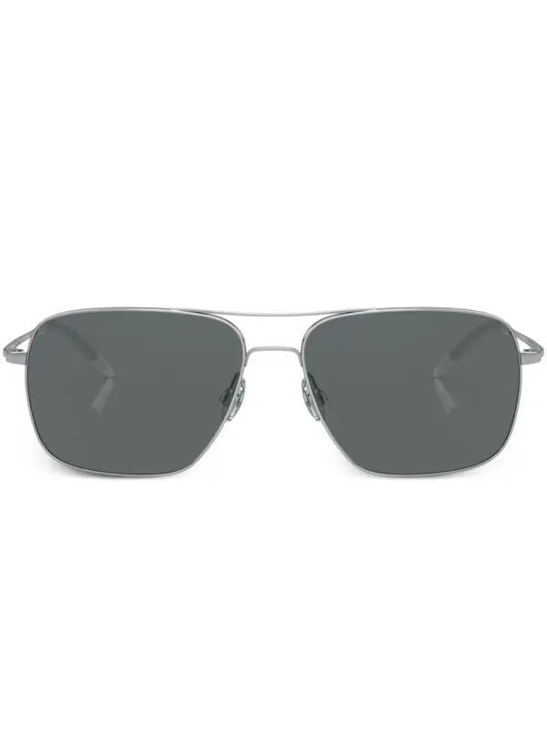 Oliver Spencer Clifton Sunglasses - Silver