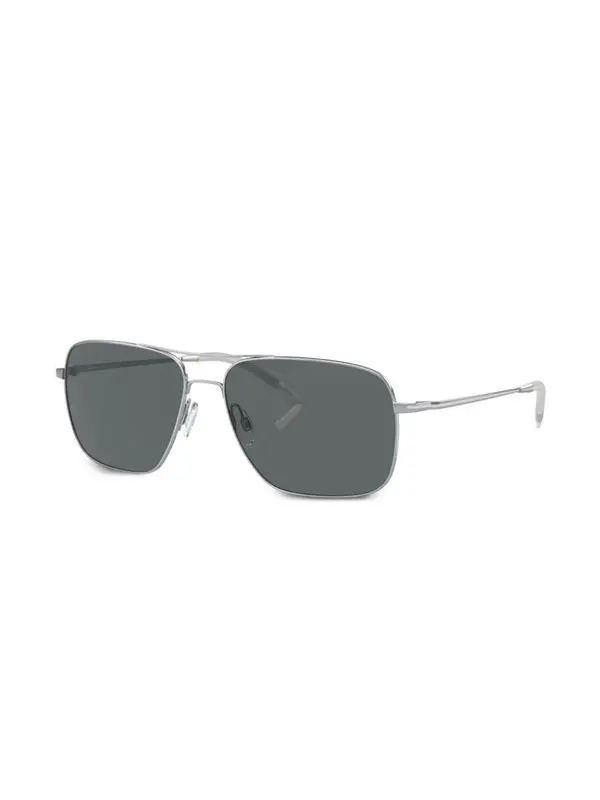 Oliver Spencer Clifton Sunglasses - Silver