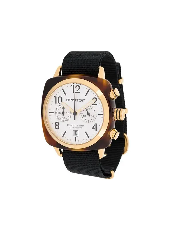 BRISTON Clubmaster Classic Chrono 40mm - Black