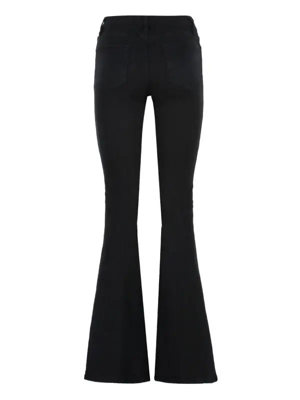 FRAME Le High Flare Jeans - Black