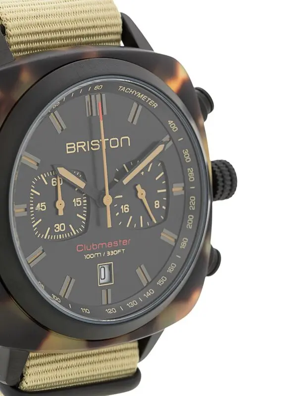 BRISTON Clubmaster Sport Chronograph 42mm - Black