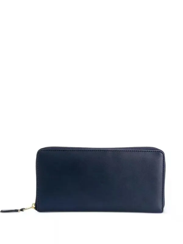 Comme Des Garçons Zip Around Wallet - Blue