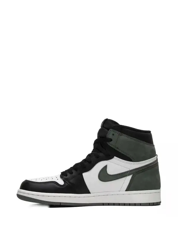 JORDAN Air 1 Retro High Og Sneakers - Black