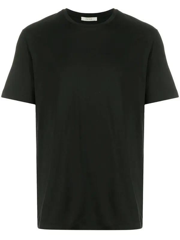 THE ROW Stitched Crew Neck T-shirt - Black