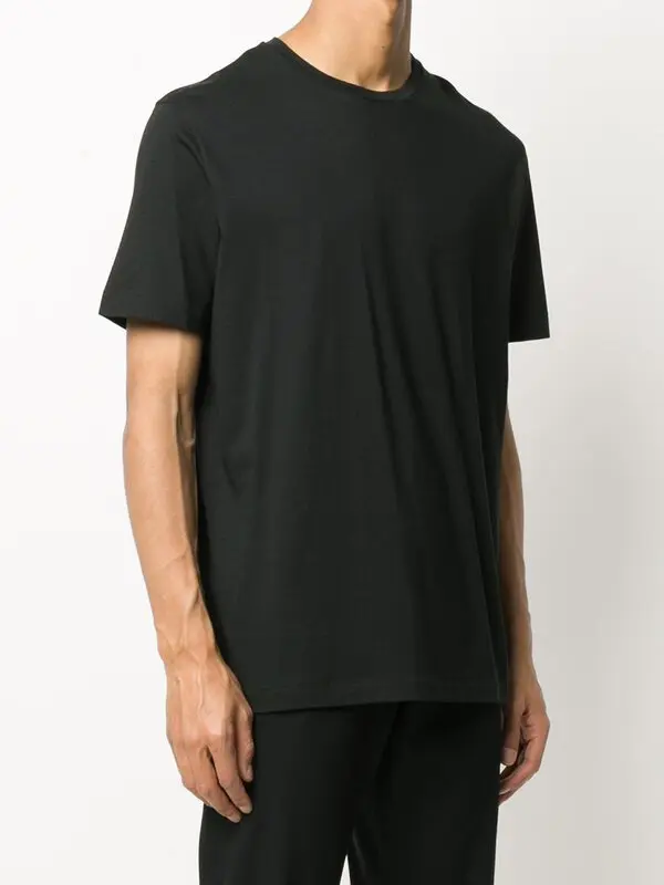THE ROW Stitched Crew Neck T-shirt - Black