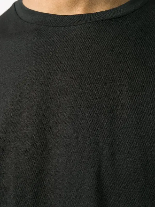 THE ROW Stitched Crew Neck T-shirt - Black