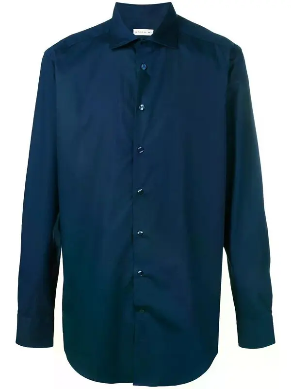 Etro Plain Shirt - Blue