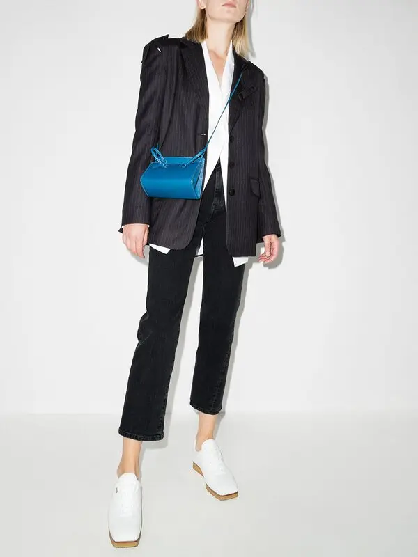 TOTEME Original Cropped Straight Leg Jeans