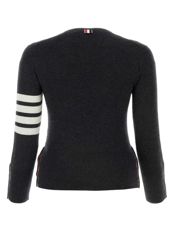 Thom Browne 4-bar Classic Sweater - Grey