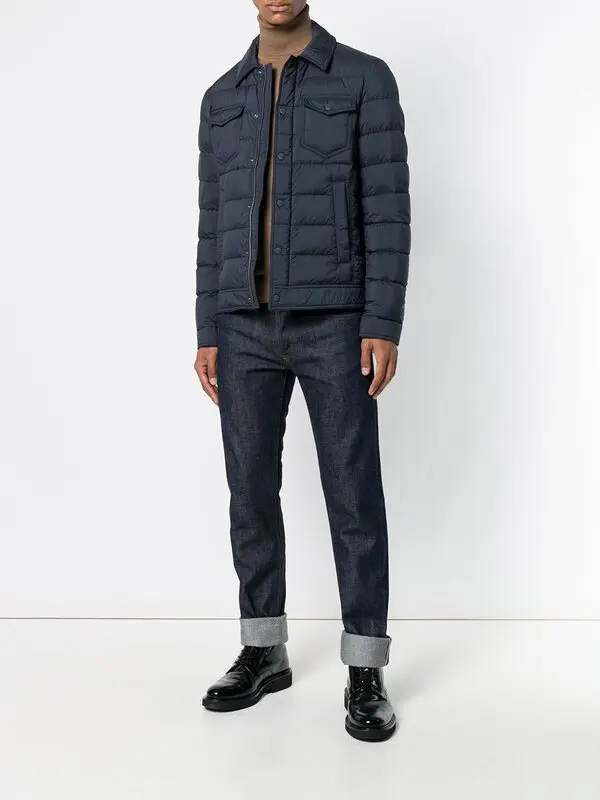 Herno Padded Button-up Jacket