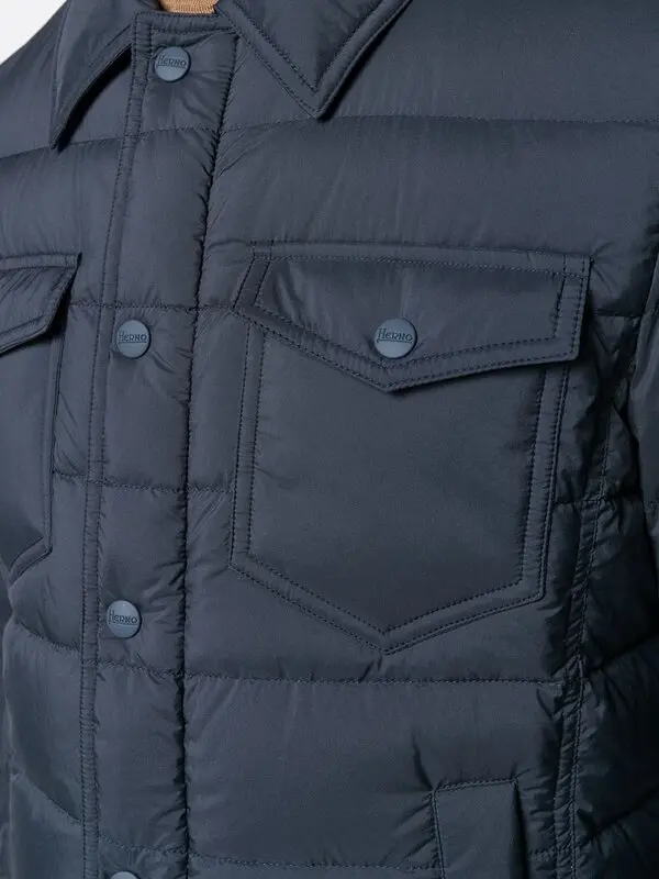 Herno Padded Button-up Jacket