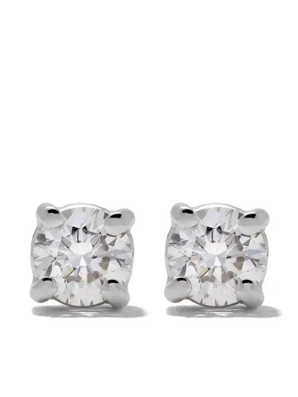 WOUTERS & HENDRIX 18kt Diamond Stud Earrings - Gold