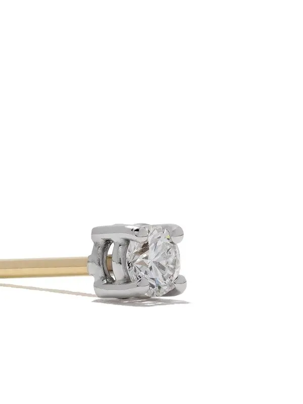 WOUTERS & HENDRIX 18kt Diamond Stud Earrings - Gold