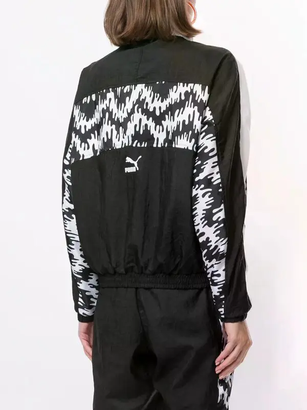 PUMA Abstract Print Windbreaker