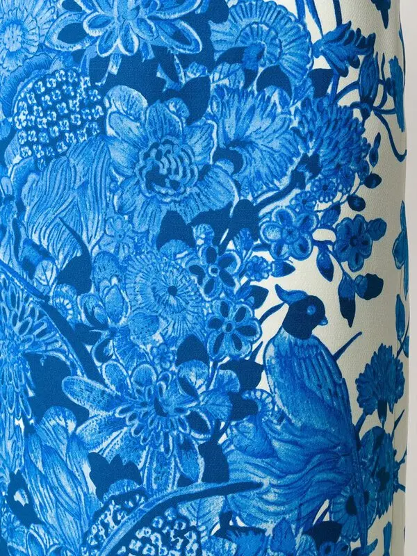 Valentino Garavani Floral-print Mid-length Skirt