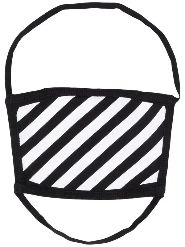 Off-White Diag Printed Face Mask