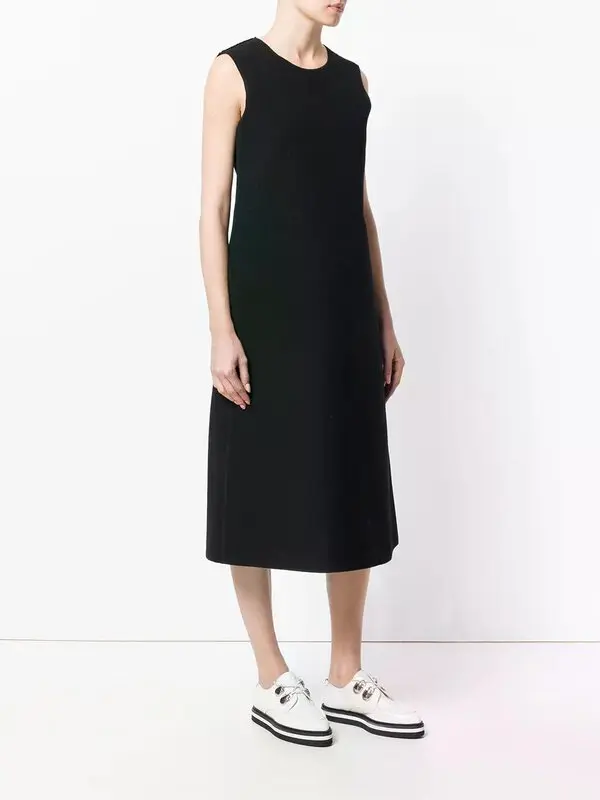 Comme Des Garçons Round-neck Sleeveless Dress
