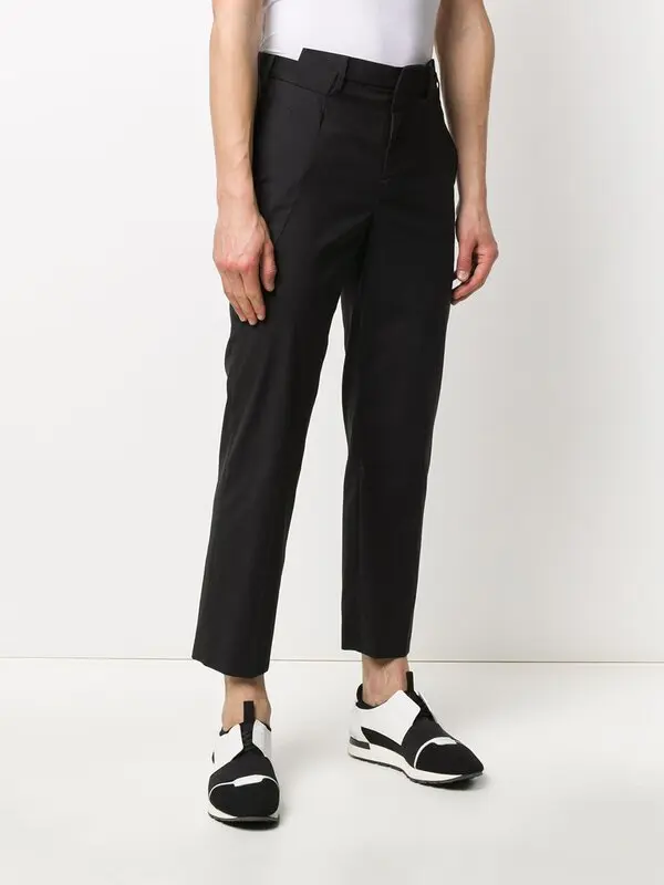 Neil Barrett Pleated Cropped Trousers