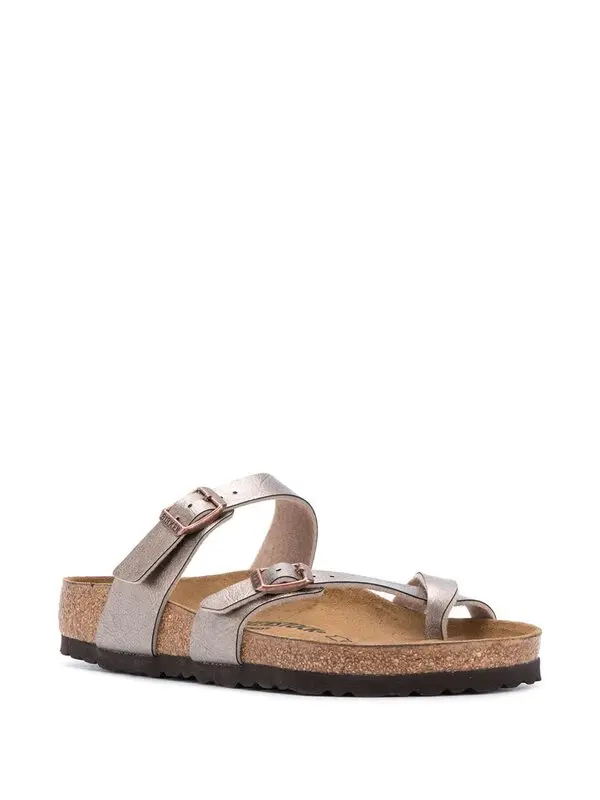 BIRKENSTOCK Mayari Birko-flor Sandals - Gold