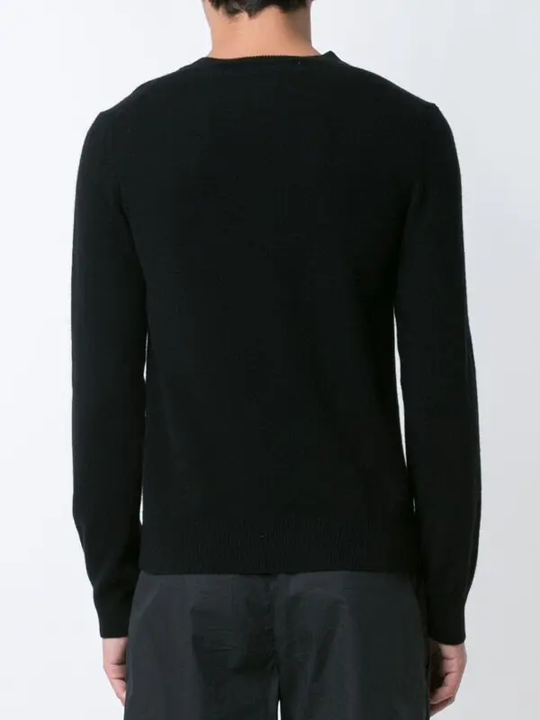 Play Comme Des Garcon Embroidered Heart Jumper