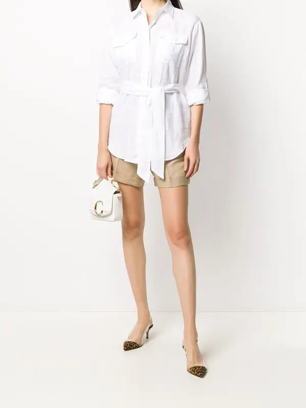 Ralph Lauren Long Sleeve Belted Shirt
