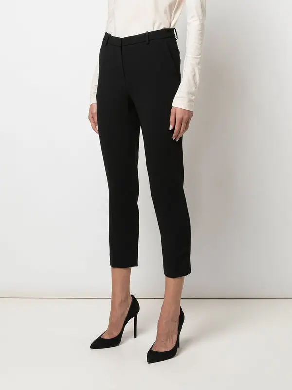 Theory Cropped Tapered Trousers