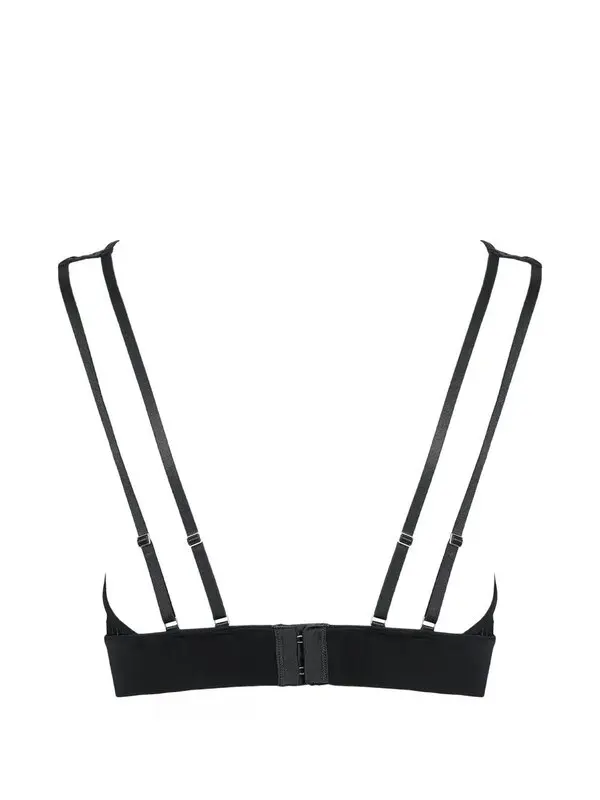 MAISON CLOSE Striped Triangle Bra