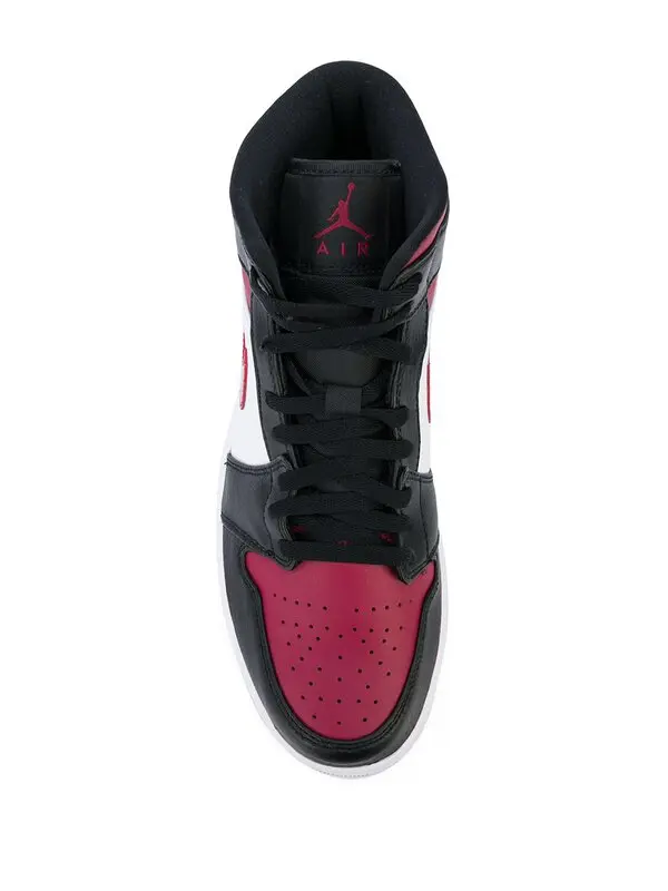 JORDAN Air 1 Mid B Toe Sneakers - Red