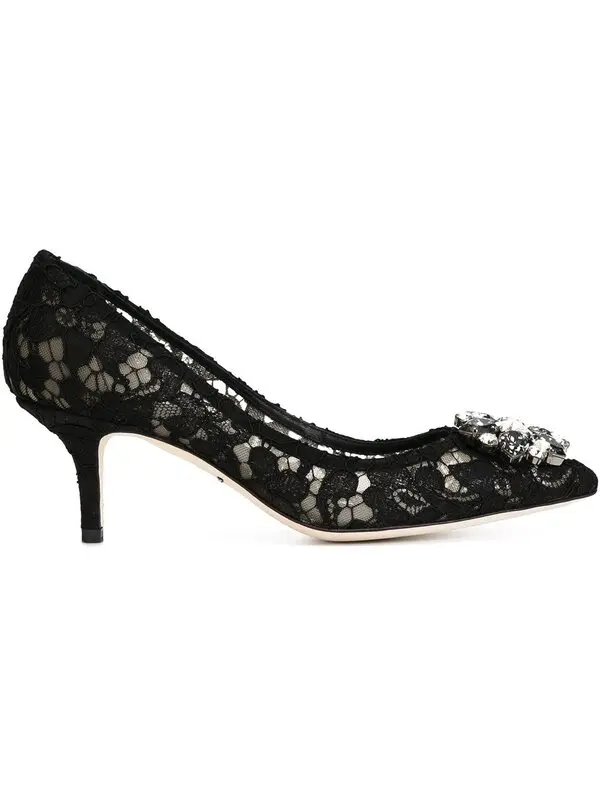 Dolce & Gabbana Bellucci Taormina Lace Pumps