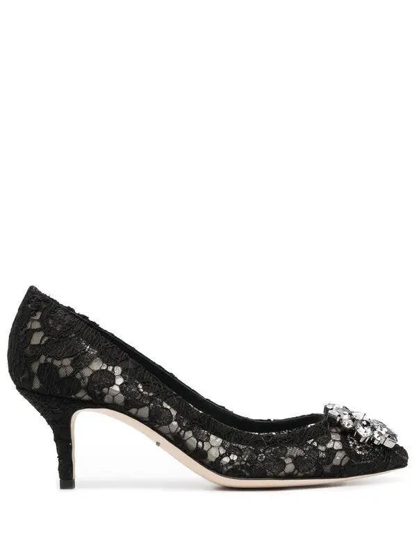 Dolce & Gabbana Bellucci Taormina Lace Pumps