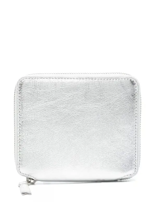 Comme Des Garçons Effect Wallet - Silver