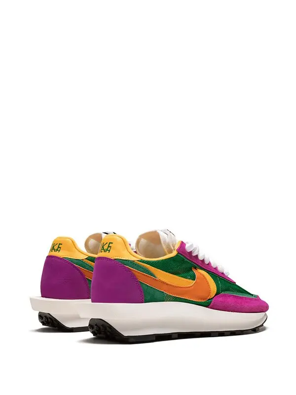 Nike X Sacai Ldwaffle Pine Sneakers - Green