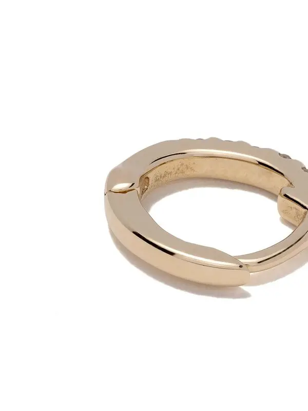 DANA REBECCA DESIGNS 14kt Mini Huggie Diamond Earrings - Gold
